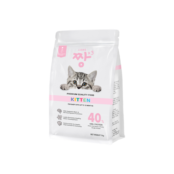 JJANGX3 S40 Kitten Cat Kibbles 40% Protein
